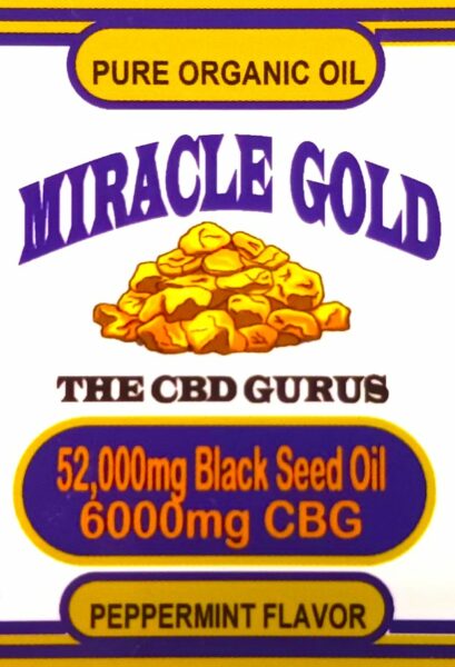MIRACLE GOLD Double Regular Size (No THC) - The CBD Gurus